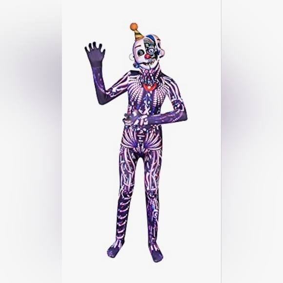 Costumes | Sold Out Ennard Costume For Kids Sister Location Jumpsuit ...